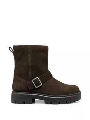 Geox Klargena Ankle Boots - Brown