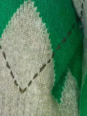 BALLANTYNE Argyle-pattern Sweater
