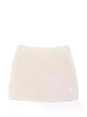 Moncler Teddy Mini Skirt - Neutrals