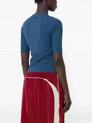Lacoste Runway Zipped Printed Stretch T-shirt