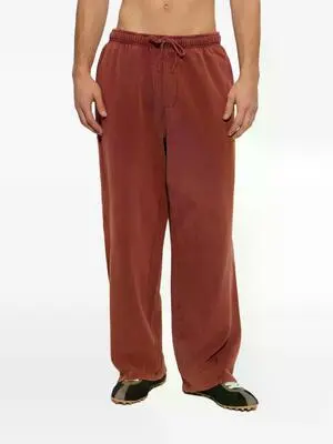 American Vintage Jitbay Patch-pocket Track Pants - Red