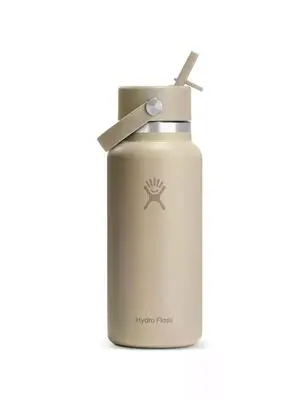 HYDRO FLASK Wide Flex Straw Cap Water Bottle - Neutrals