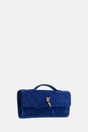 Bottega Veneta Andiamo Clutch - Blue