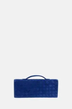 Bottega Veneta Andiamo Clutch - Blue