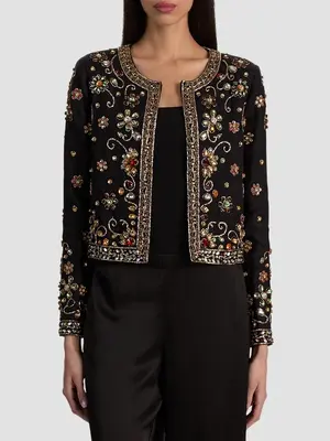 Alice + Olivia Kidman Embellished Jacket