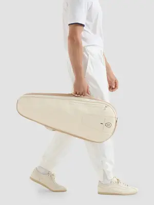 Brunello Cucinelli Grained Leather Tennis Racket Cover