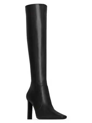 Saint Laurent Francoise Boots In Smooth Leather