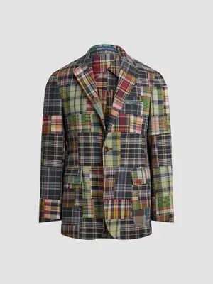 Polo Ralph Lauren Checked Cotton Blazer
