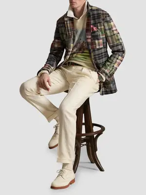 Polo Ralph Lauren Checked Cotton Blazer