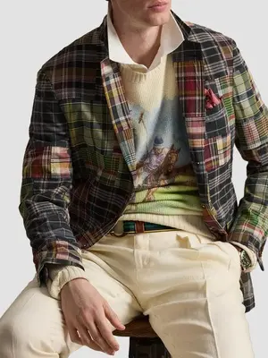 Polo Ralph Lauren Checked Cotton Blazer