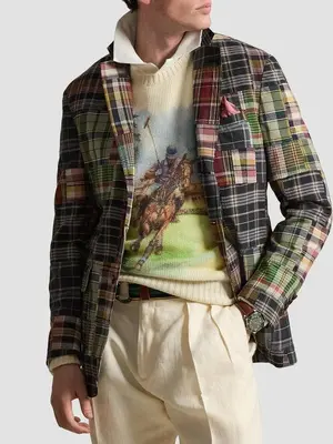 Polo Ralph Lauren Checked Cotton Blazer