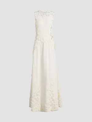 Ulla Johnson Genoveva Floral Embroidered Maxi Dress