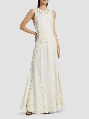 Ulla Johnson Genoveva Floral Embroidered Maxi Dress
