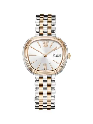 PIAGET Sixtie 18k Rose Gold & Stainless Steel Watch/29mm - Multi