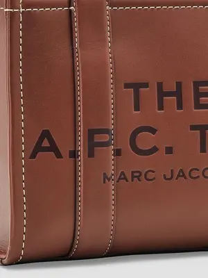 MARC JACOBS X A.P.C. Marc Jacobs X A. P.c. The A. P.c. X Marc Jacobs Small Leather Tote Bag