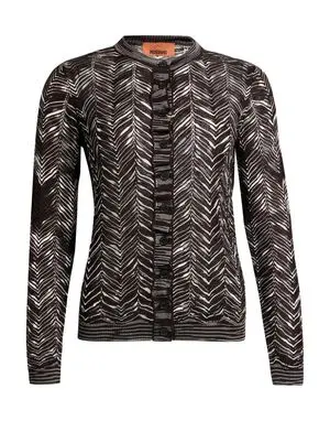 Missoni Cardigan Dark Size Wool, Viscose