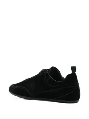 Emporio Armani Velvet Sneakers