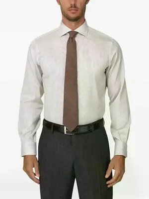 Boggi Milano Striped Cotton Shirt Regular Fit