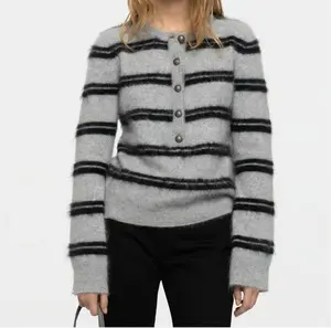 Zadig&Voltaire Voltaire Mandala Striped Cardigan