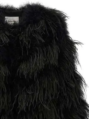 YVES SALOMON Feather Caban