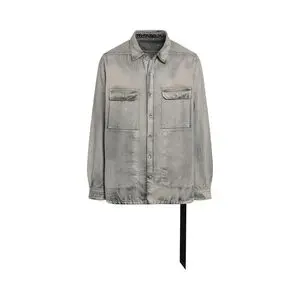 Rick Owens Outershirt 'mineral - Grey