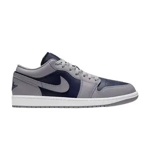 JORDAN 1 Low 'tech White College Navy - Grey