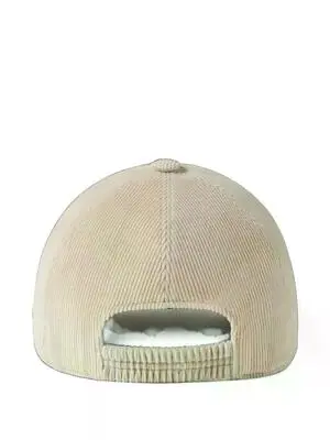 Zegna White Cashco Baseball Cap