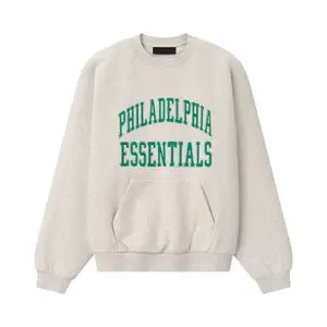 Fear Of God Eagles 90s Relaxed Crewneck 'marble Heather