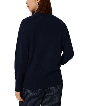 Whistles Cashmere Raglan Sleeve Sweater