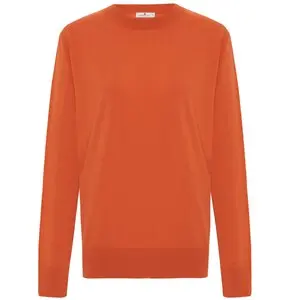 PERALUNA Mateo O Neck Pullover - Orange
