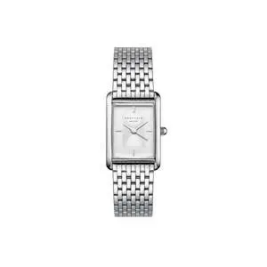 ROSEFIELD Steel Heirloom Watch White Dial - Silver