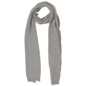 PERALUNA Nomi Cashmere Blend Scarf In Melange - Grey