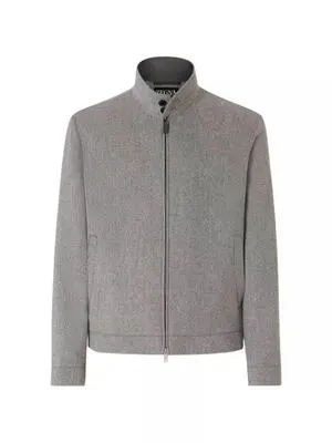 Zegna Mélange Wool And Cashmere Blouson