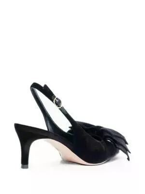 Roberto Festa Bow-detail Slingback Pumps