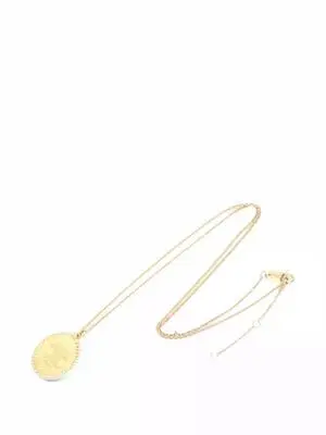 Celine 2020s Triomphe-medal Necklace