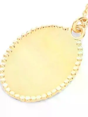 Celine 2020s Triomphe-medal Necklace