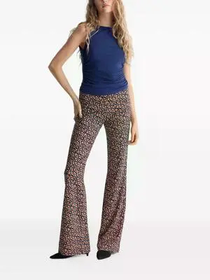 Diane Von Furstenberg Brooklyn Flared Trousers