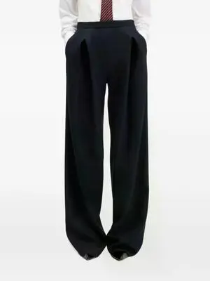 JEAN PAUL GAULTIER Pleated Straight-leg Trousers