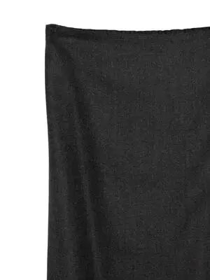 Dusan Sarong-style Flannel Skirt