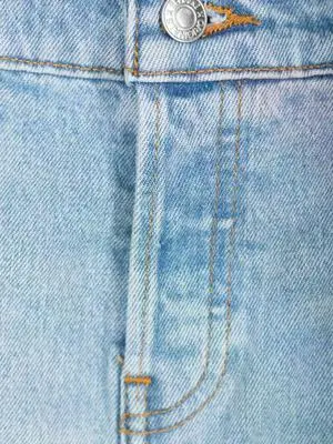 RE/DONE Slim-fit Straight-leg Cropped Jeans
