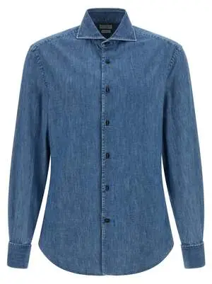 Brunello Cucinelli Denim Shirt