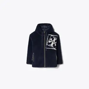 Tory Burch Logo Fleece Jacket