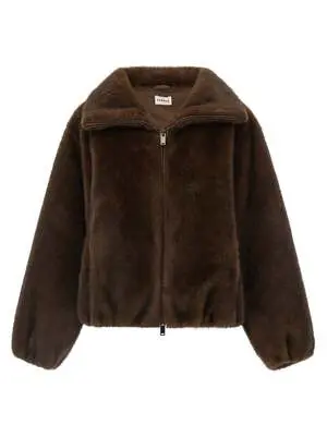 P.a.r.o.s.h Pulse26' Bomber Jacket - Brown