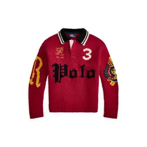 Ralph Lauren Relaxed Fit Polo-collar Sweater
