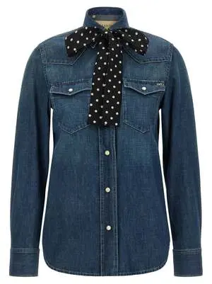 Valentino Garavani Denim Shirt - Blue