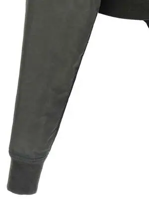 Rick Owens Hooded Cropped Flight' Bomber Jacket - Gray