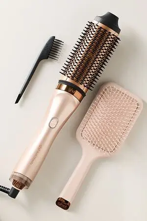 GHD Cashmere Beige Duet Blowdry & Paddle Brush Set - Multi