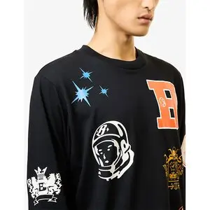 BILLIONAIRE BOYS CLUB Multi Graphic Long-sleeve Cotton T-shirt