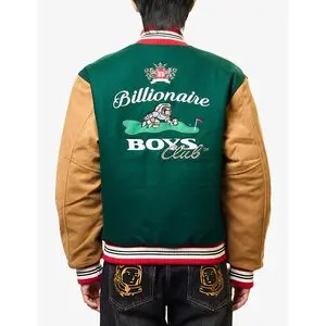 BILLIONAIRE BOYS CLUB Astro Golf Club Wool-blend Jacket