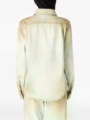 Camper Distressed Denim Shirt